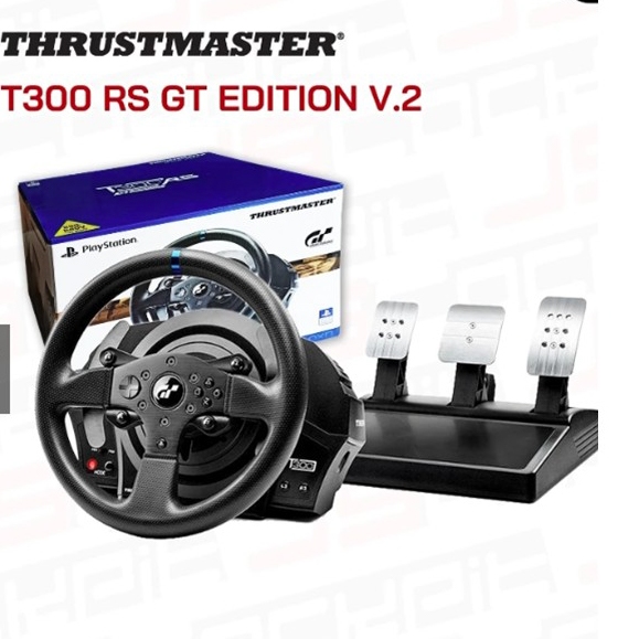 (มือสอง ของครบสภาพดี) Trust Master T300 RS GT V.2 จอยพวงมาลัย รองรับ ...