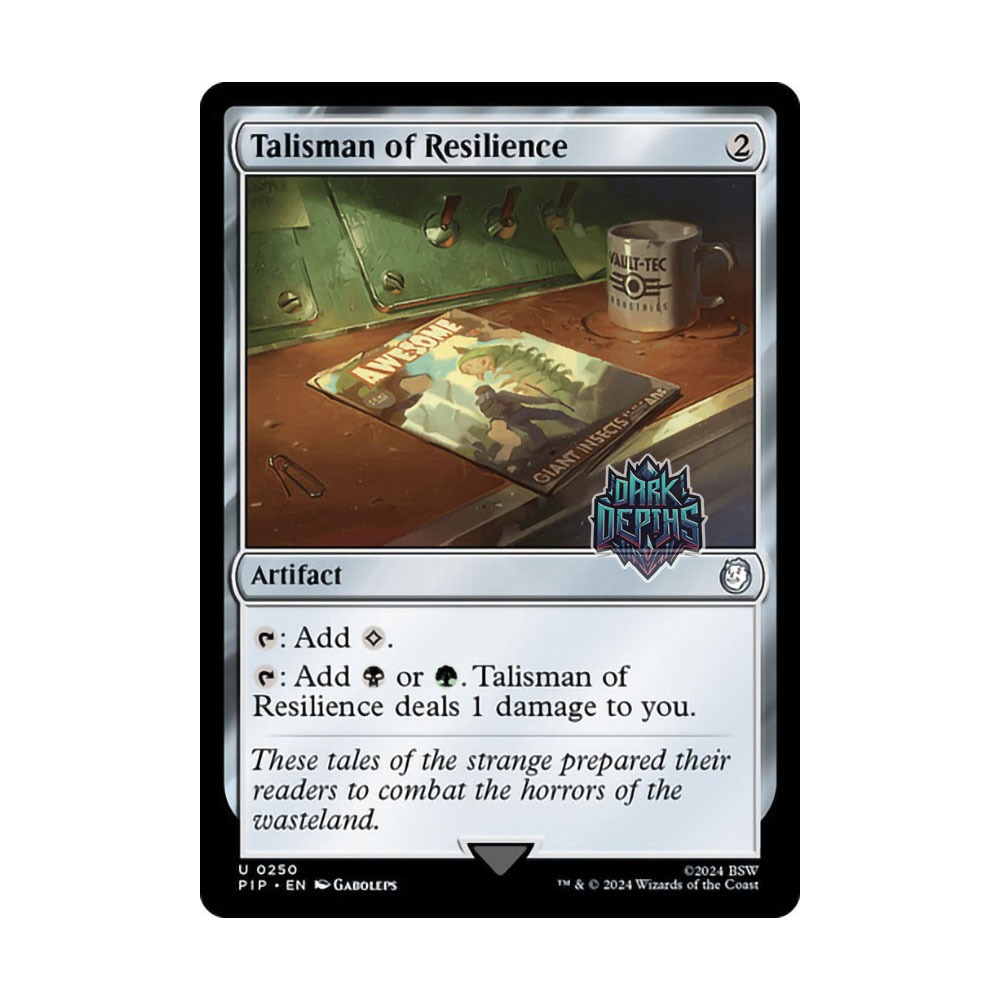 [MTG] Talisman of Resilience [PIP] [ARTIFACT] [U] - Magic the Gathering ...