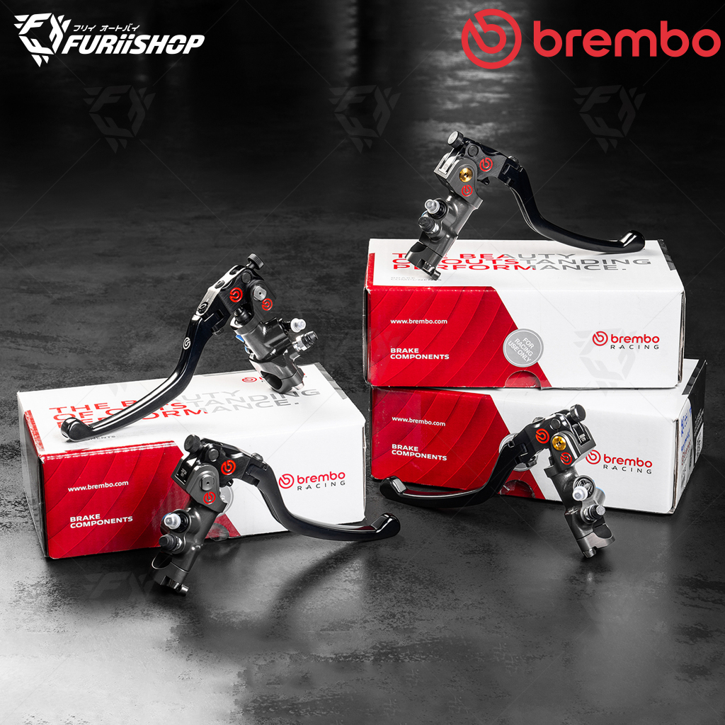 ปั๊มเบรคบน Brembo Rossi หมุดเงิน 19x18 ข้างขวา | Shopee Thailand