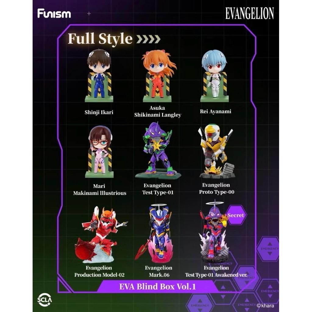 [ สุ่ม] Funism Evangelion Vol.1 Blindbox | Shopee Thailand
