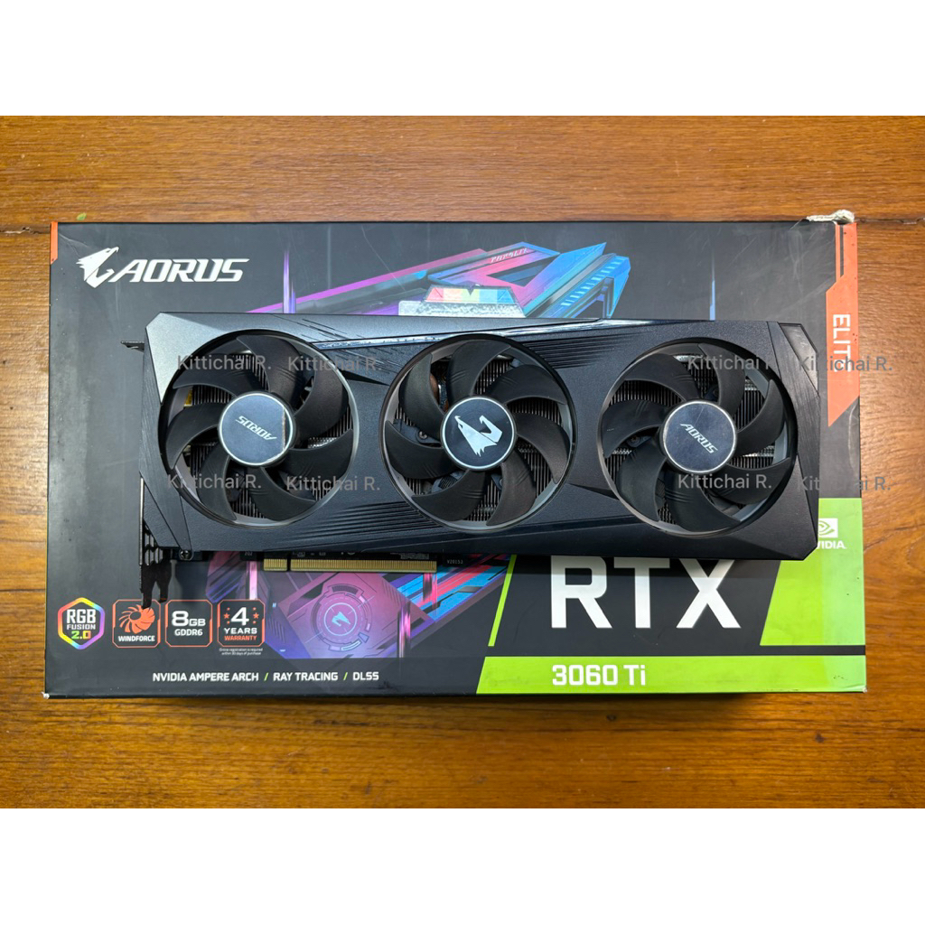 Gigabyte 3060 Ti Aorus 8GB มือสอง | Shopee Thailand