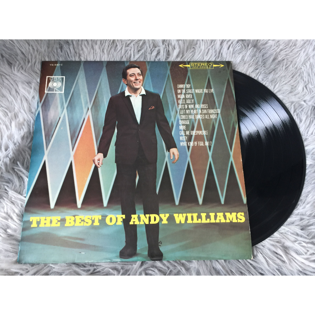 The Best of Andy Williams - Andy Williams ขนาด 12 นิ้ว LP G199.78 ...