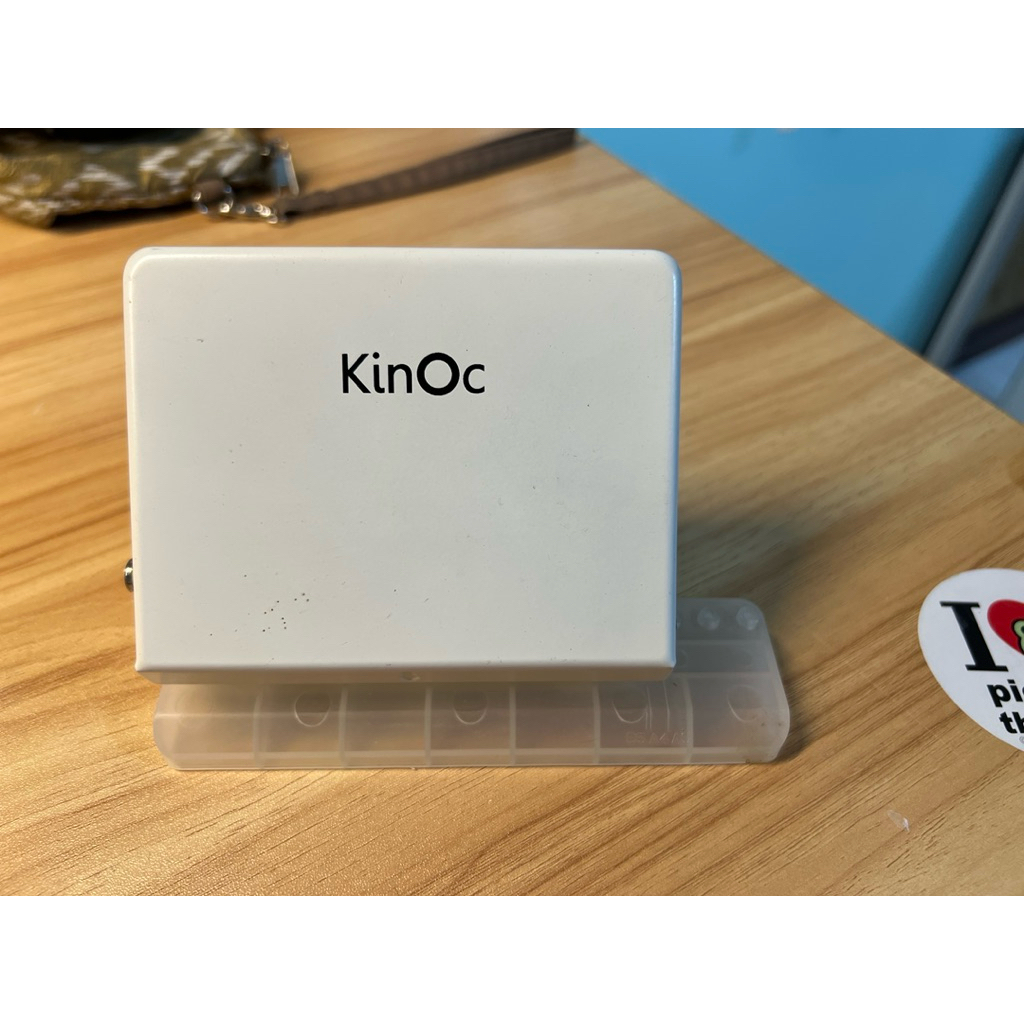 เครื่องเจาะกระดาษ🍒 10 รู kinoc (มือสอง) ที่เจาะกระดาษ เย็บเล่ม เจาะรู ...