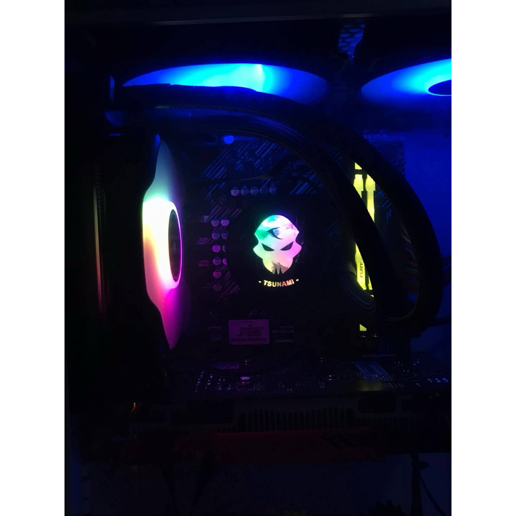Tsunami ชุดน้ำปิด1ตอน 120MM Coolman Water RGB สินค้ามือสอง | Shopee ...