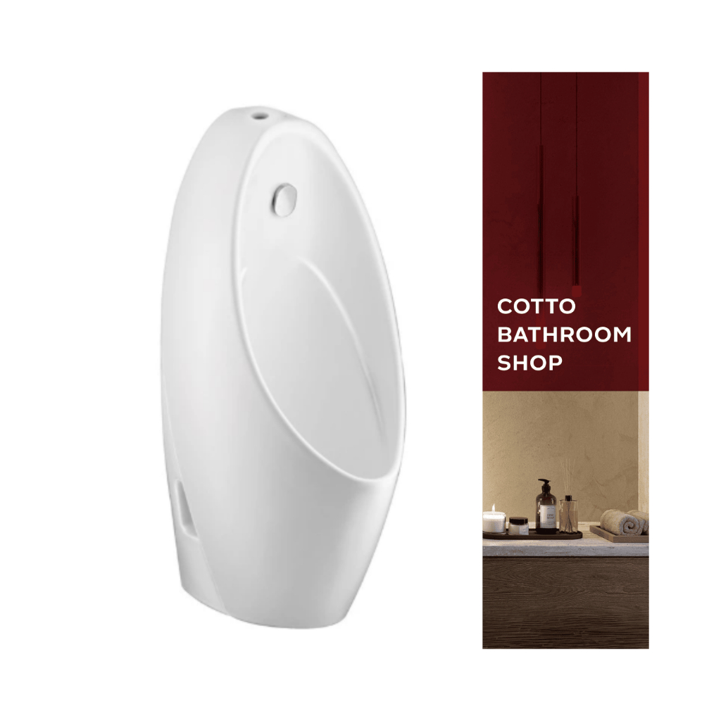 COTTO โถปัสสาวะชาย รุ่น C30207 CHLOE พร้อมสาร UltraClean+ | Shopee Thailand
