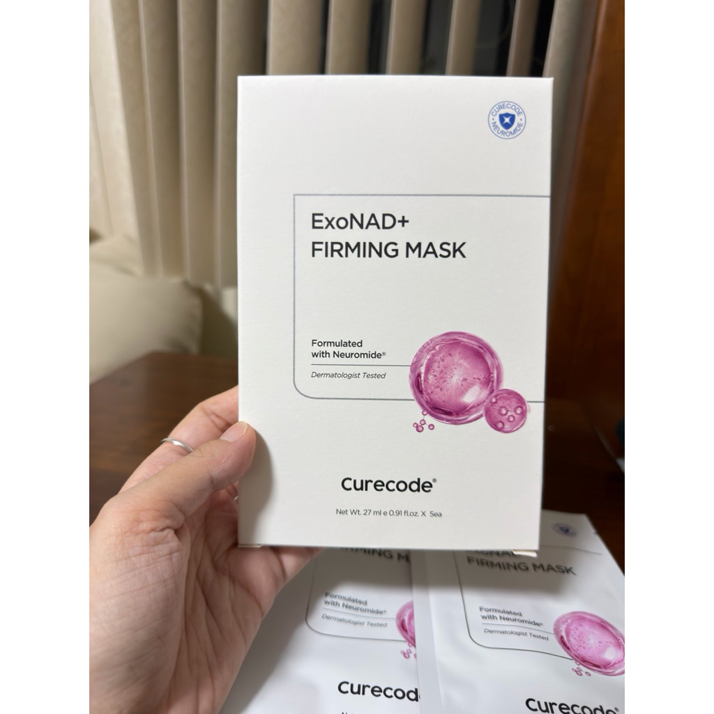 ใช้ไป1แผ่น CURECODE EXONAD+ FIRMING MASK เคียวโค้ด เอ็กโซแนดพลัส เฟิร์ม ...
