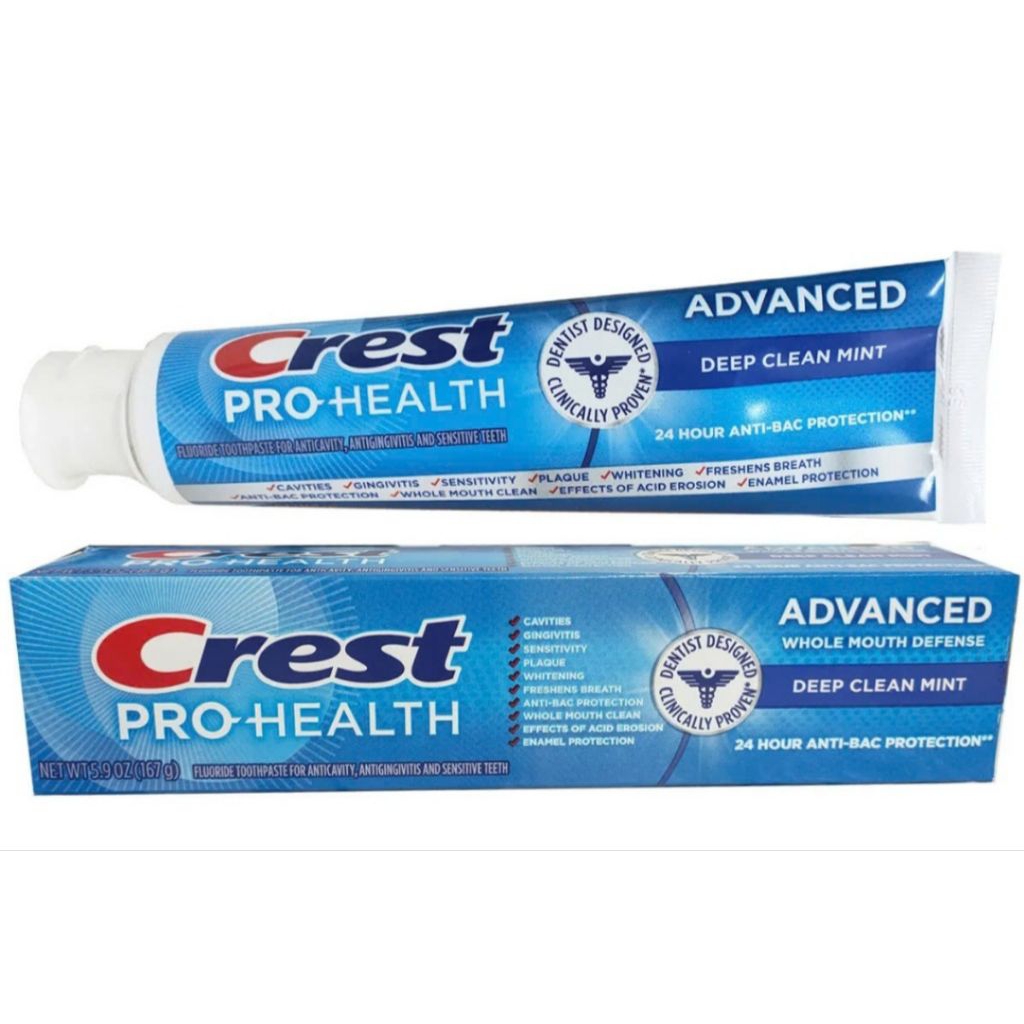 ยาสีฟัน Crest Pro-Health Advanced Deep Clean Mint Toothpaste ดูแลสุขภาพ ...