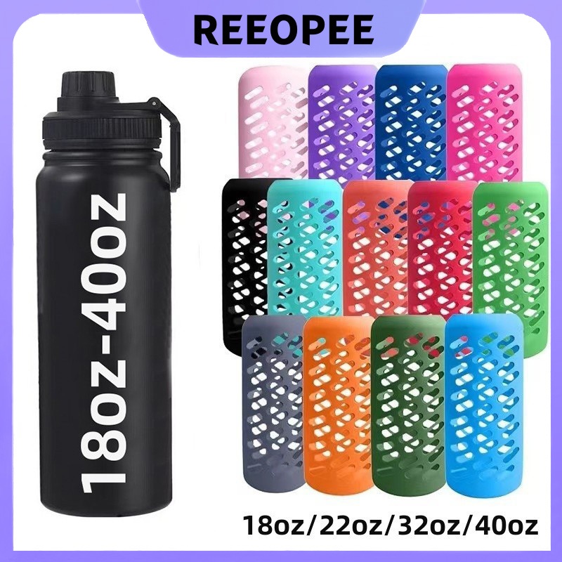 สำหรับ Aquaflask Roller Accessories 18oz-40oz ซิลิโคนขวดน้ำป้องกันกรณี ...