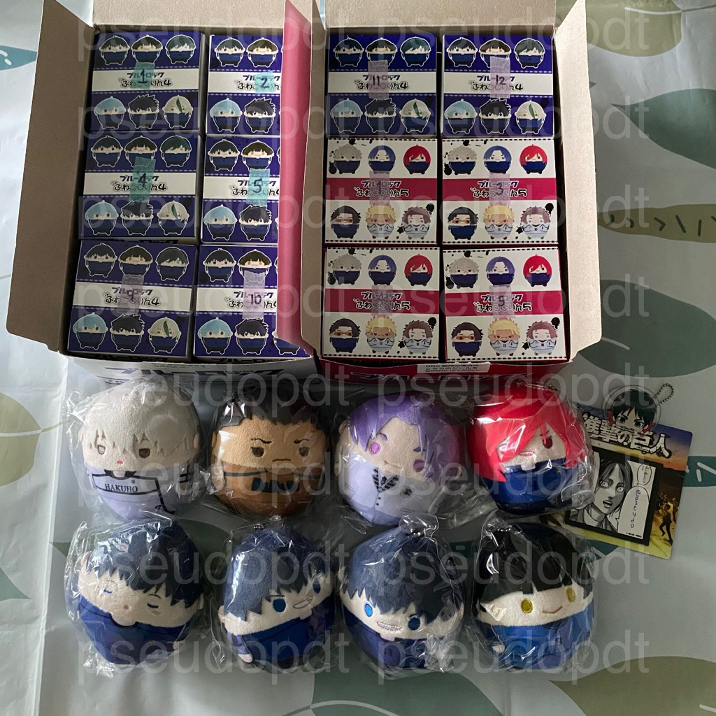 (ส่งของเสาร์อาทิตย์) ตุ๊กตา ฟุวะ ฟูวะ Fuwa Fuwakororin Blue Lock บลู ...