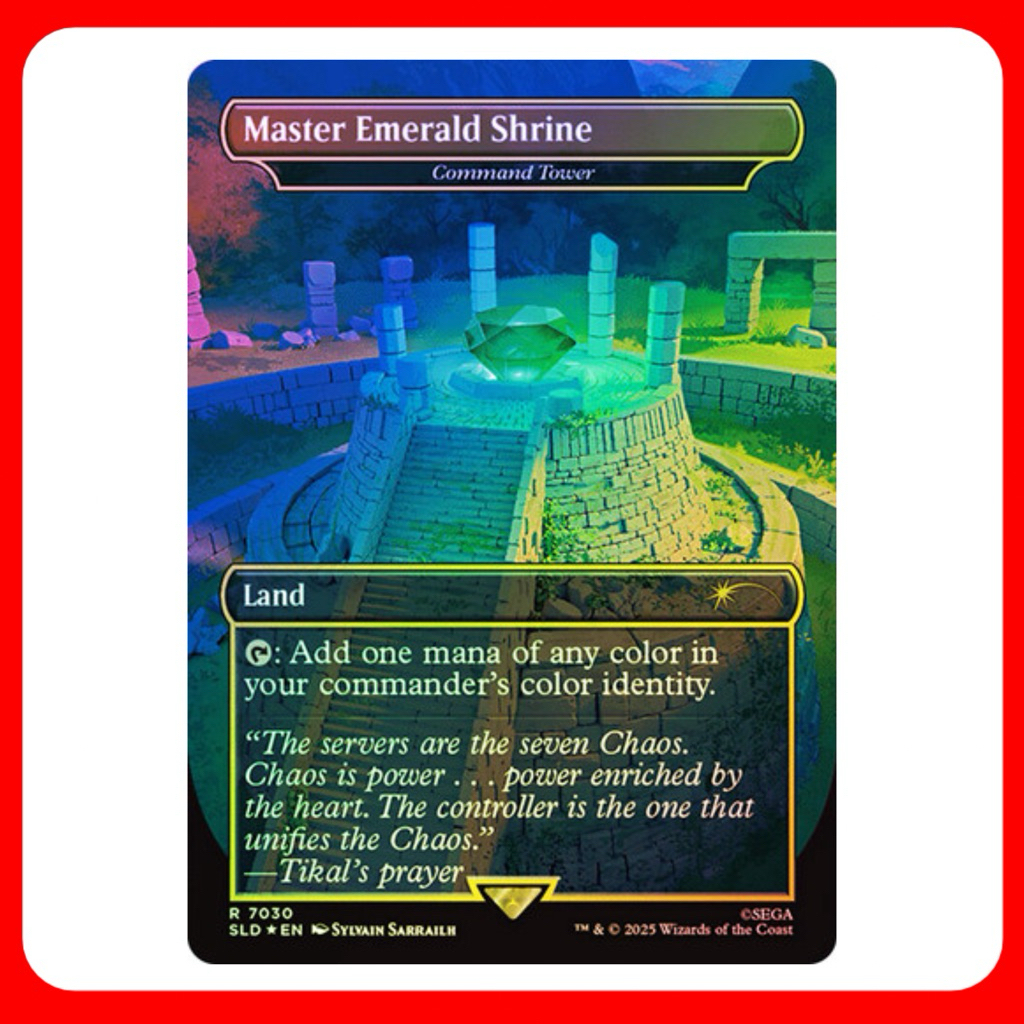 [MTG] Command Tower [SLD] [LAND] [RARE] [FOIL] [ENG] (การ์ดเมจิค ...