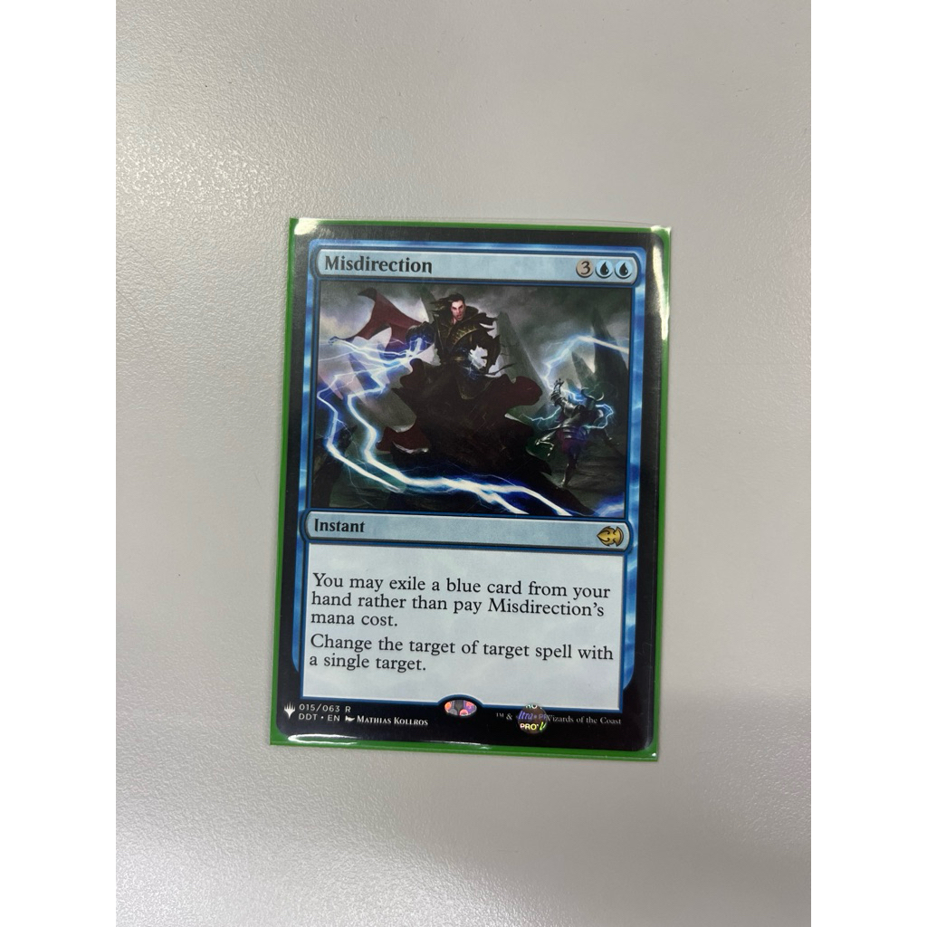 การ์ด MTG Misdirection Blue Magic the Gathering EDH รุ่น DDT สภาพ Ex-Nm ...