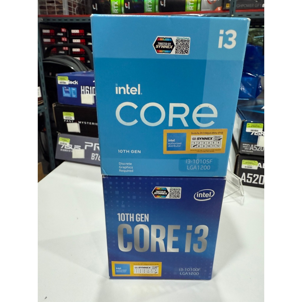 CPU (ซีพียู) INTEL CORE I3-10100F 3.60 GHz (SOCKET LGA 1200) | Shopee ...