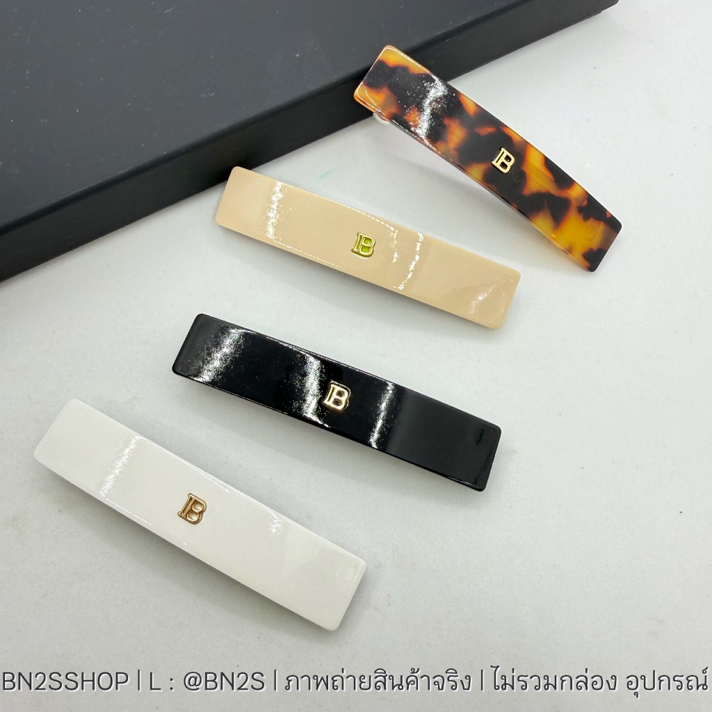 Balmain Barrette Pour Cheveux Hair Clip กิ๊บหนีบผมแบบสปริงเบาเม่น ฝัง ...