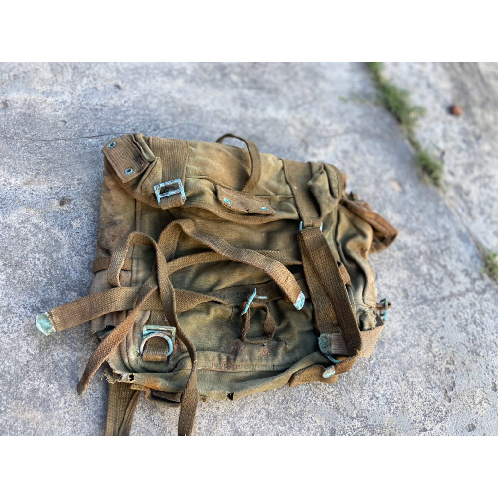 เป้ pack field combat m1945 ยุค ww2 มือสองตามสภาพ | Shopee Thailand