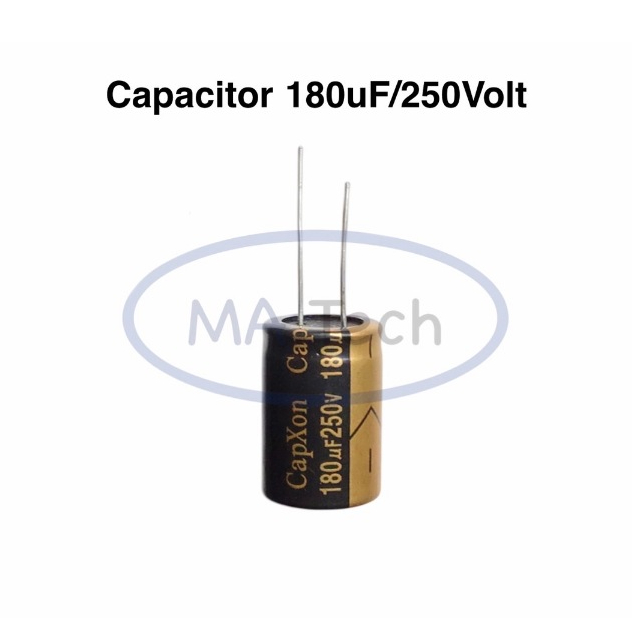 180uF 250V คาปาซิเตอร์ Capacitor 180uf250v ตัวเก็บประจุ ตัวซี ตัวC ขนาด ...