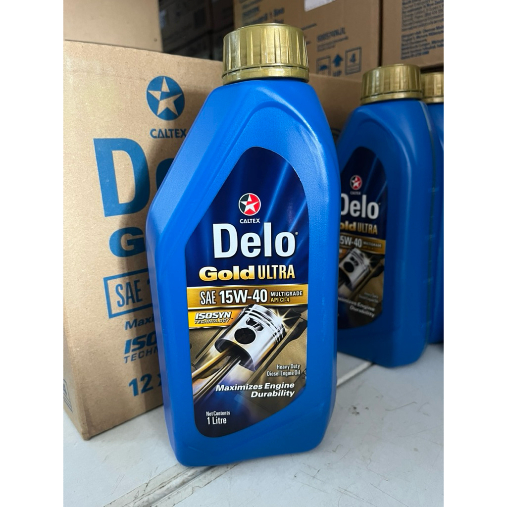 น้ำมันเครื่อง CALTEX 15W -40 ของแท้ | Shopee Thailand