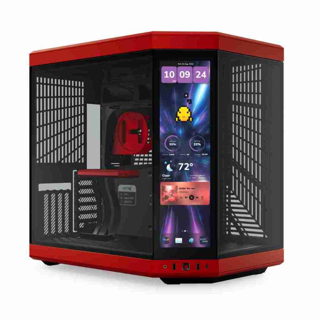 HYTE Y70 14.9 TOUCH INFINITE BLACK/RED สินค้าแท้จาก ULTRATECH(Computer ...