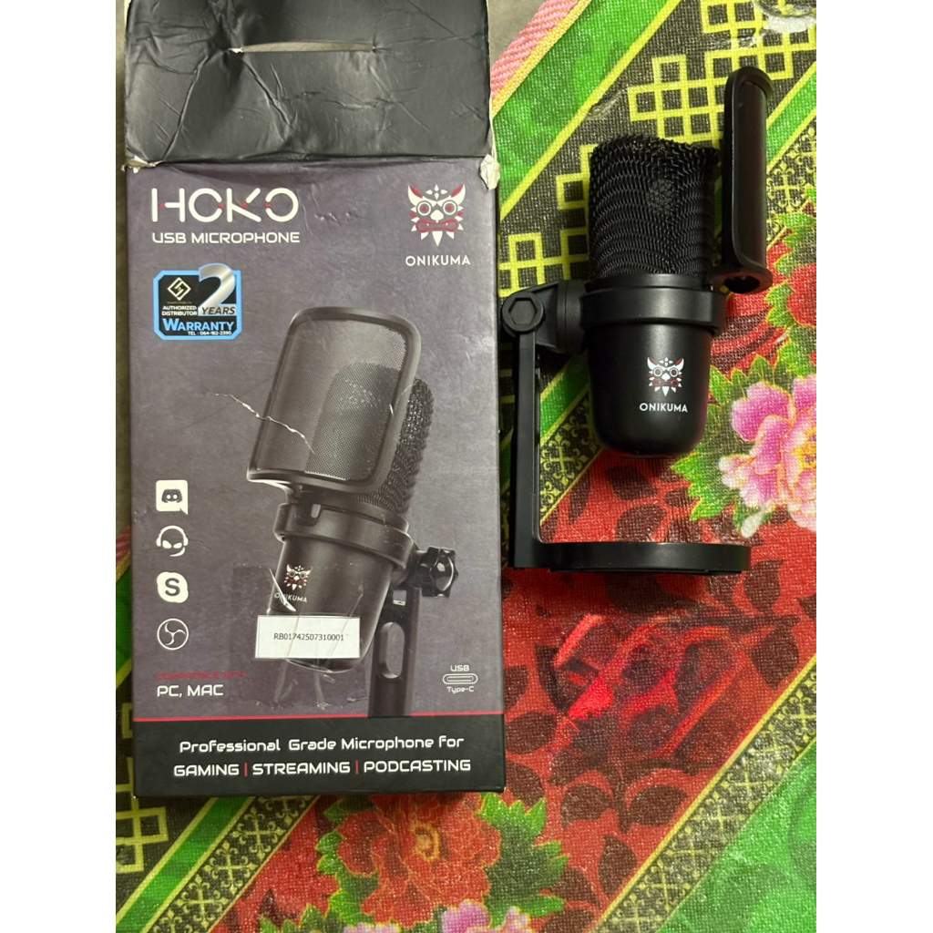 ไมค์Onikuma HOKO M630 USB Microphone มือสอง | Shopee Thailand