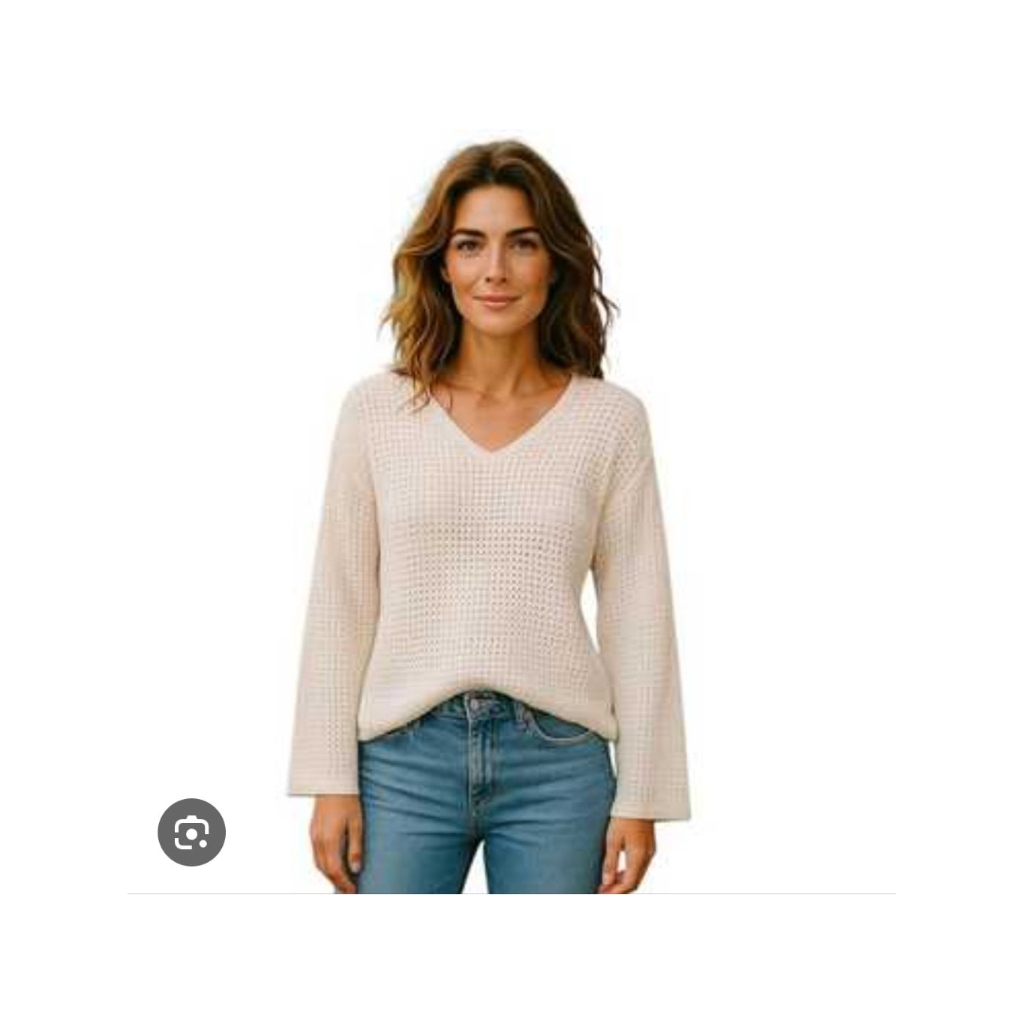 old navy open knit sweater เสื้อแขนยาวทอตาข่าย งานใหม่ | Shopee Thailand