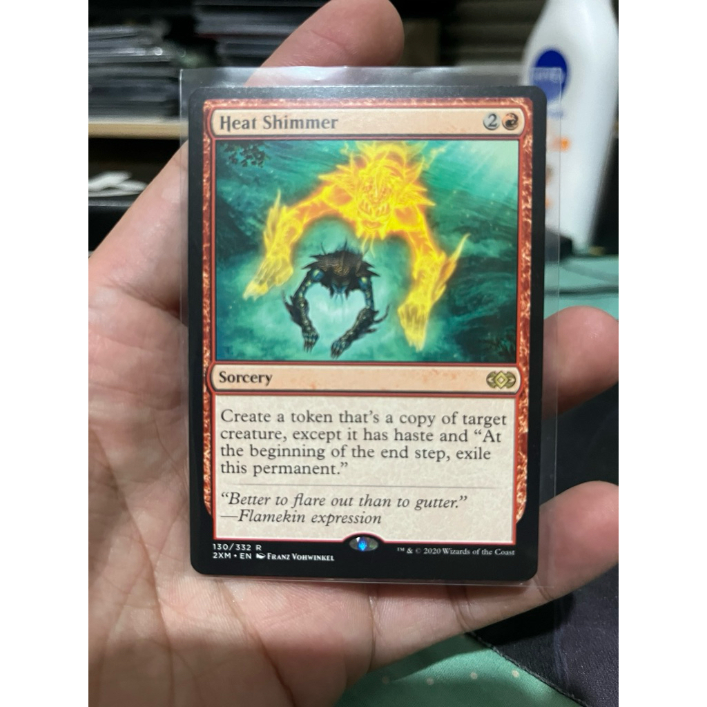 การ์ด MTG Heat Shimmer Red Magic the Gathering EDH รุ่น 2XM สภาพ Ex-Nm ...