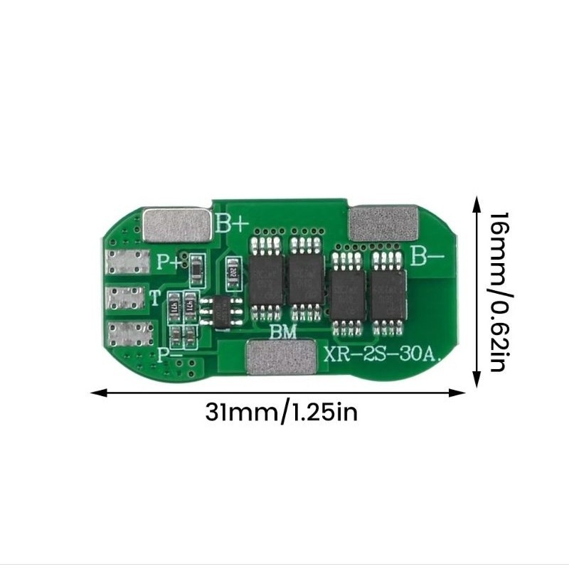 BMS 2S 7.4V ชาร์จเต็ม 8.4V 10A อ่ะไหล่ทดแทน สำหรับงานซ่อมแบตลำโพง ...