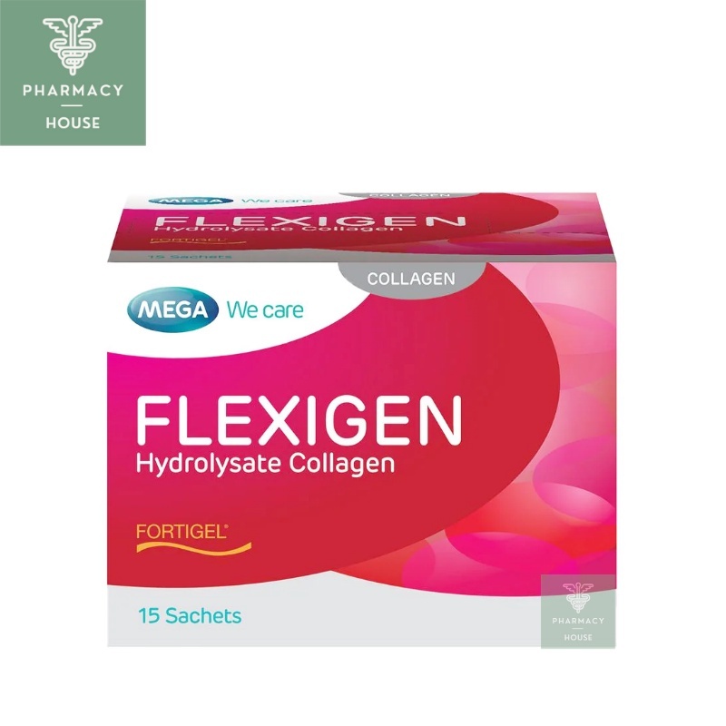 Mega We Care Flexigen Hydrolysate Collagen 15 ซอง | Shopee Thailand