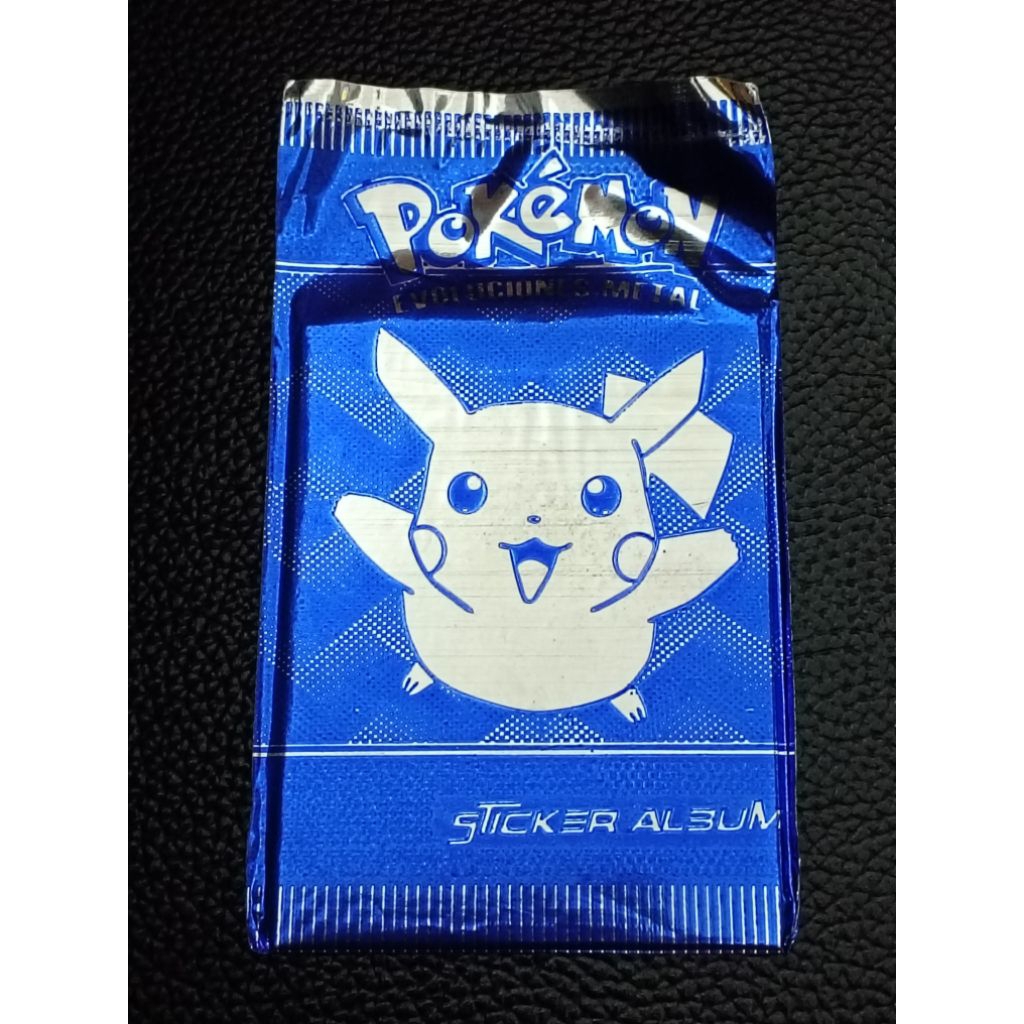 (Sealed Pack) ซองสุ่มสติ๊กเกอร์โปเกม่อน POKEMON EVOLUTIONS METAL PRISMA ...
