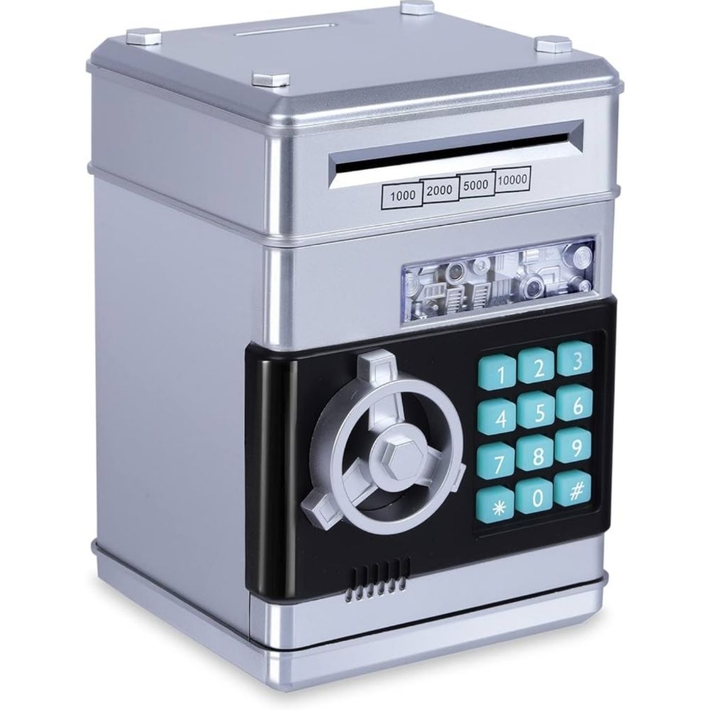 ตู้เซฟ กระปุกออมสิน Pin Code Type Secret Bank ของใหม่ ใส่ถ่าน มีเสียง ...