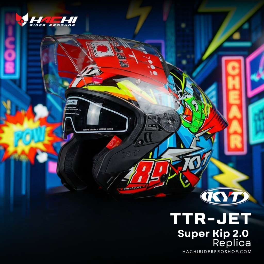 KYT TTR JET - Super Kip 2.0 Replica | Shopee Thailand