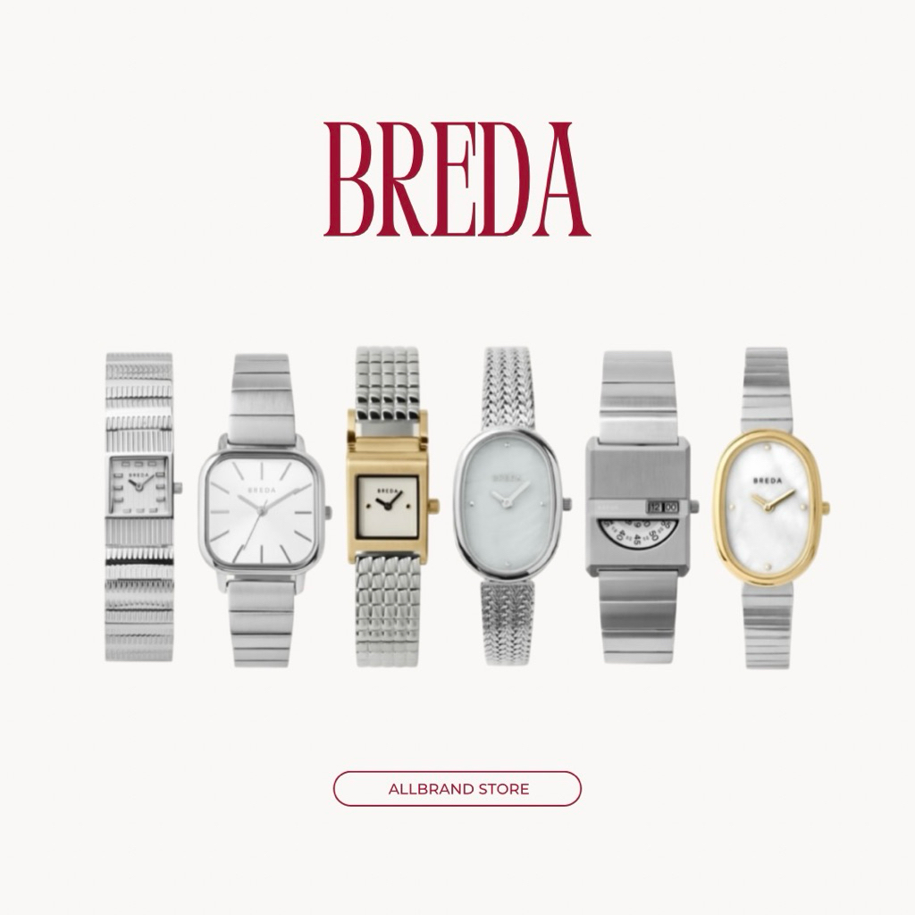 BREDA WATCH รวมทุกคอลเลคชั่น (แถมฟรี! กล่องเครื่องประดับ) | Shopee Thailand