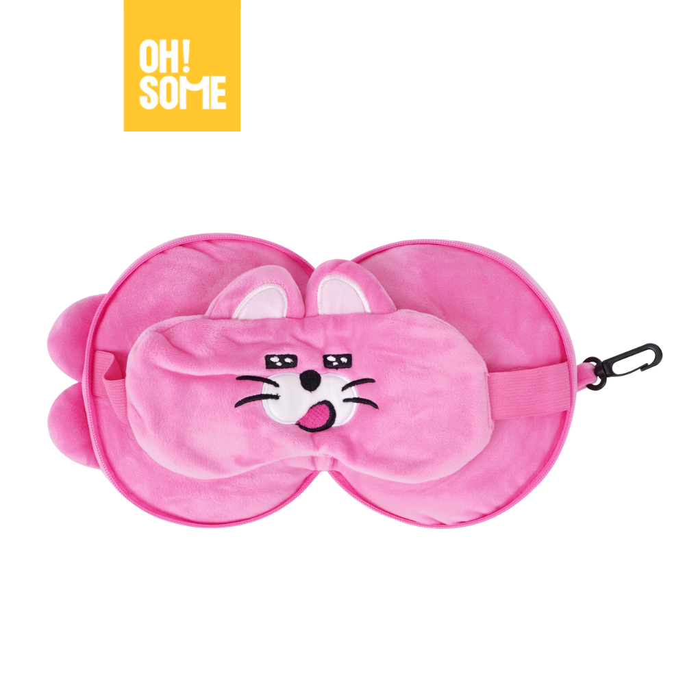 OHSOME x Zizone ผ้าปิดตาลายแมวปิงโกสุดน่ารัก Pingo Sleep Mask | Shopee ...