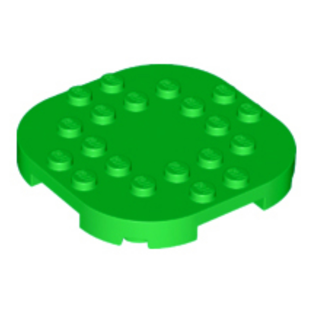ชิ้นส่วนเลโก้ Lego Part Plate, Modified 6 x 6 with Rounded Corners and ...