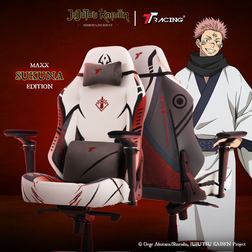 TTRacing Maxx Sukuna Jujutsu Kaisen Edition Gaming Chair เก้าอี้ ...