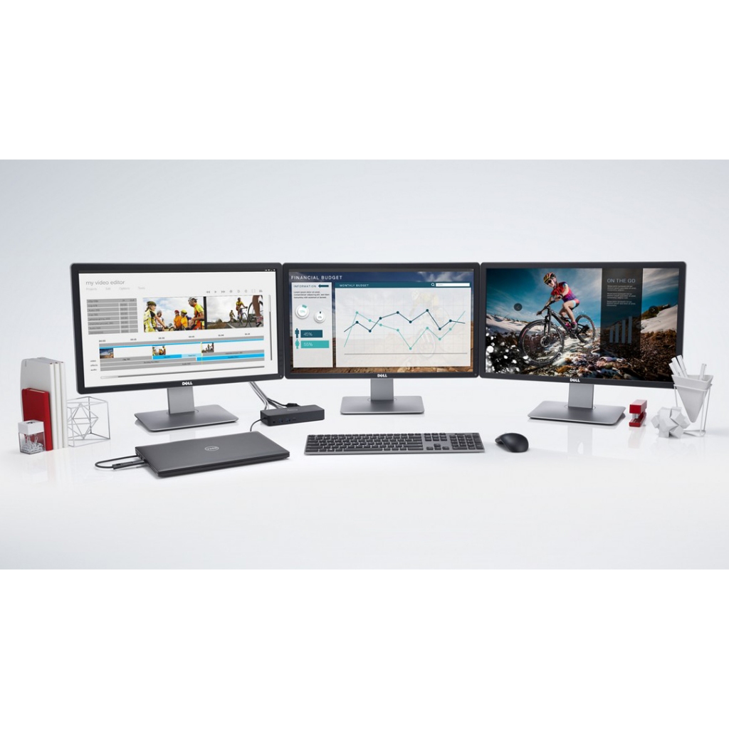 Docking Station Dell WD19S และ D6000 DisplayLink ต่อจอ 3 จอ 4K USB TYPE ...