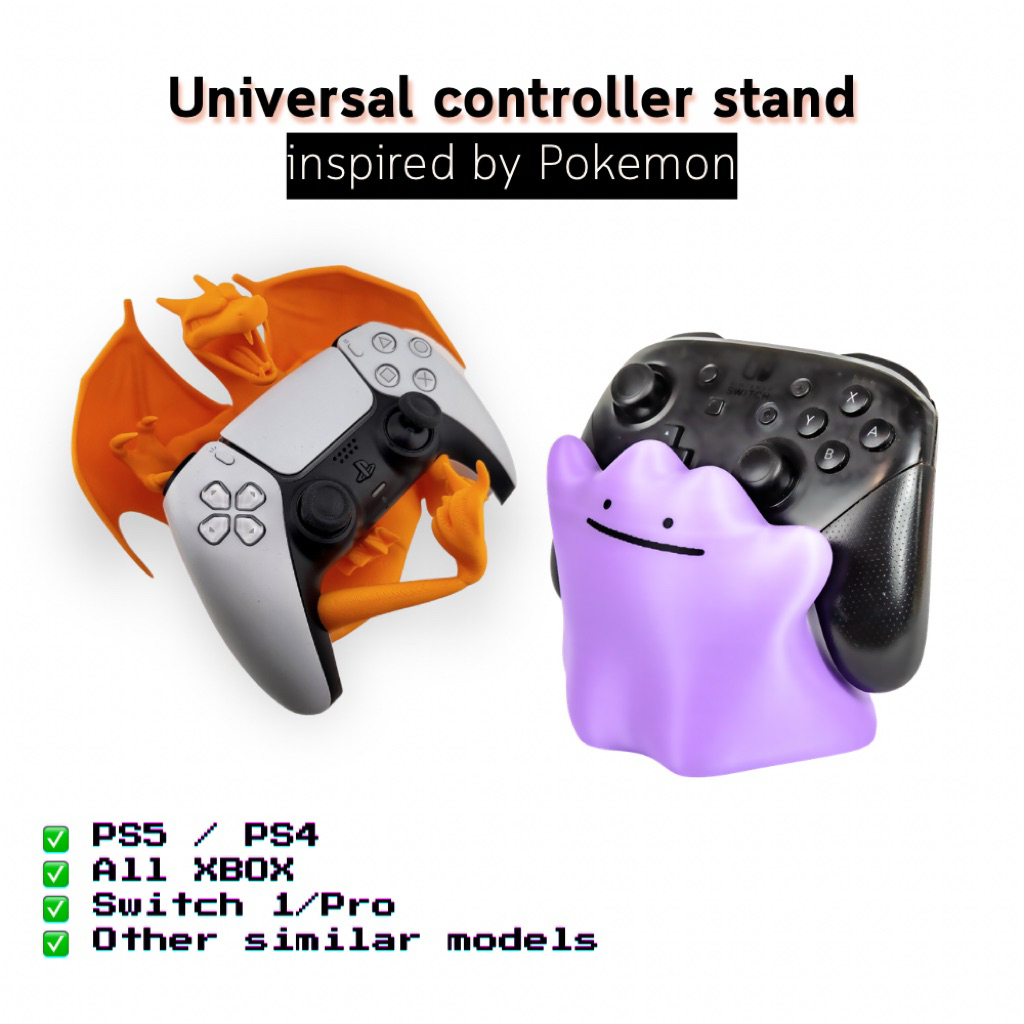 ที่วางจอย Pokemon Controller Stand Universal สำหรับ PS5 PS4 Xbox Switch ...