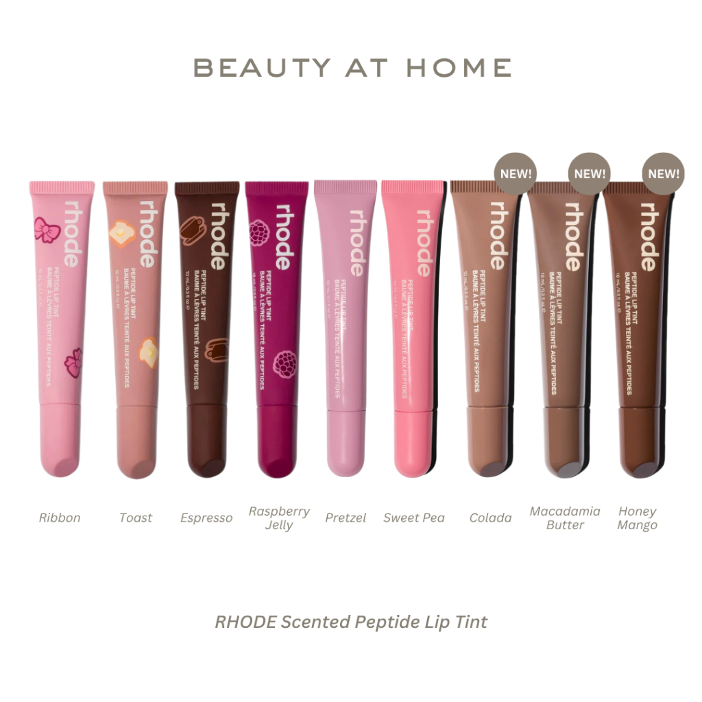 *สีใหม่ของเข้า 1/7 นอกนั้นพร้อมส่ง* RHODE Scented Peptide Lip Tint 10ml ...