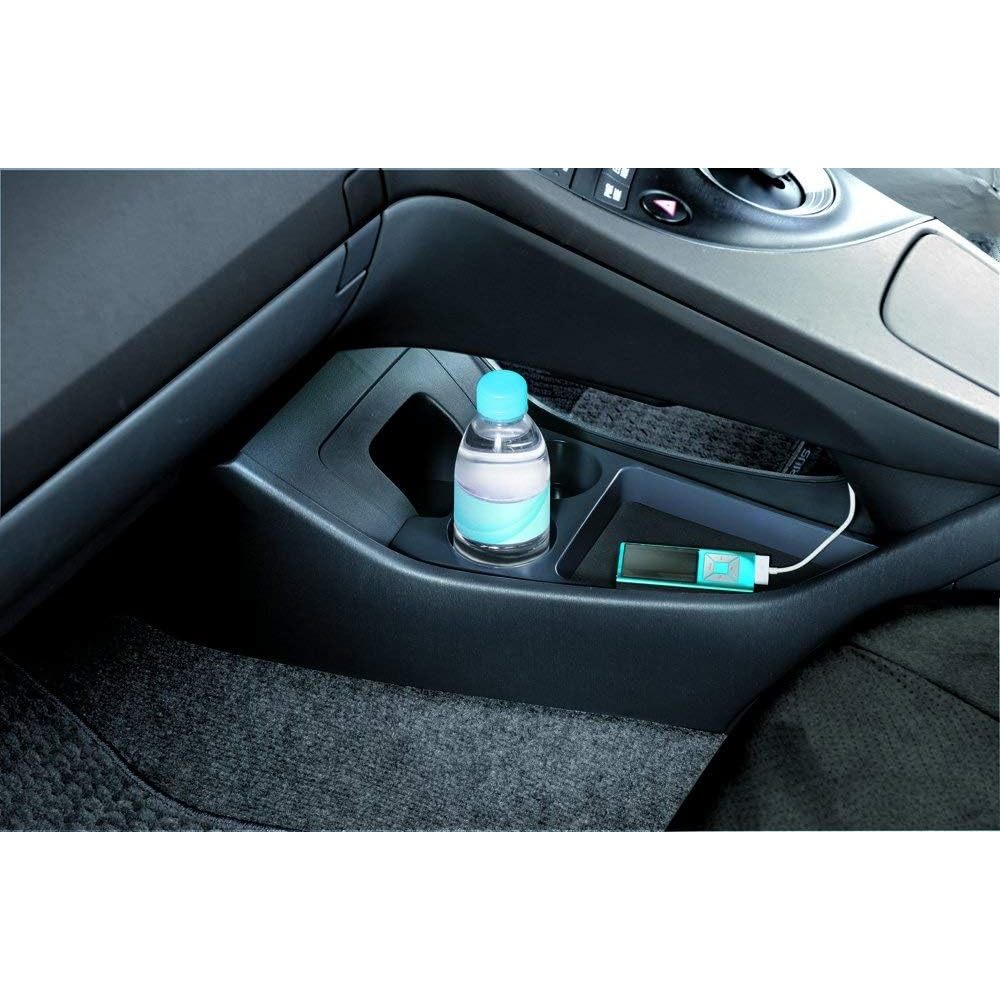 ที่วางแก้ว ถาดวางของ ตรงรุ่น Toyota Prius สีดำ Cup Holder Tray ตรงกลาง ...