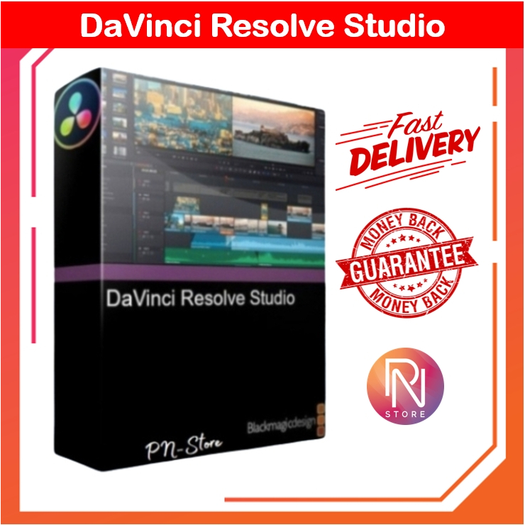 DaVinci Resolve Studio 20.x [ตัวเต็ม] โปรแกรมตัดต่อวิดีโอสำหรับ Windows และ Mac | Shopee Thailand