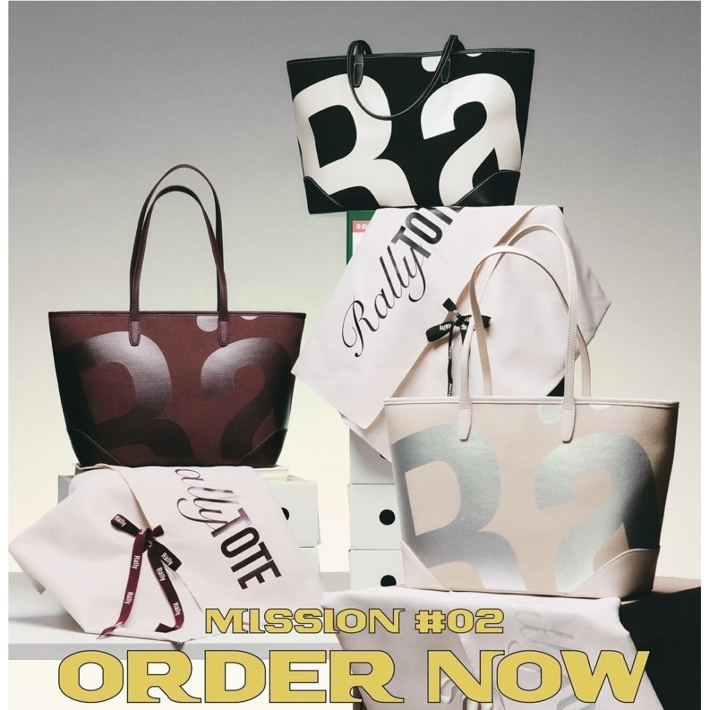 NEW RALLY TOTE BAG, CITY TOTE | Shopee Thailand