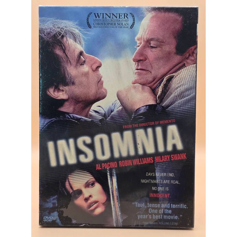 Insomnia : DVD ดีวีดี หนัง แผ่นแท้ มือ 1 มีเสียงไทย + บรรยายไทย 11404 ...
