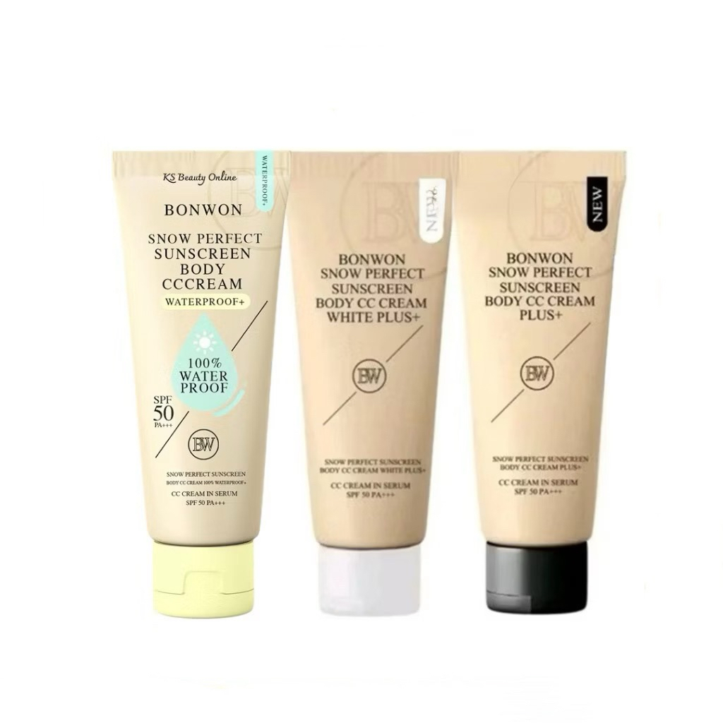กันแดดบอนวอน Bonwon Sunscreen Body CC Cream SPF 50 PA+++ มีให้เลือก 3 ...