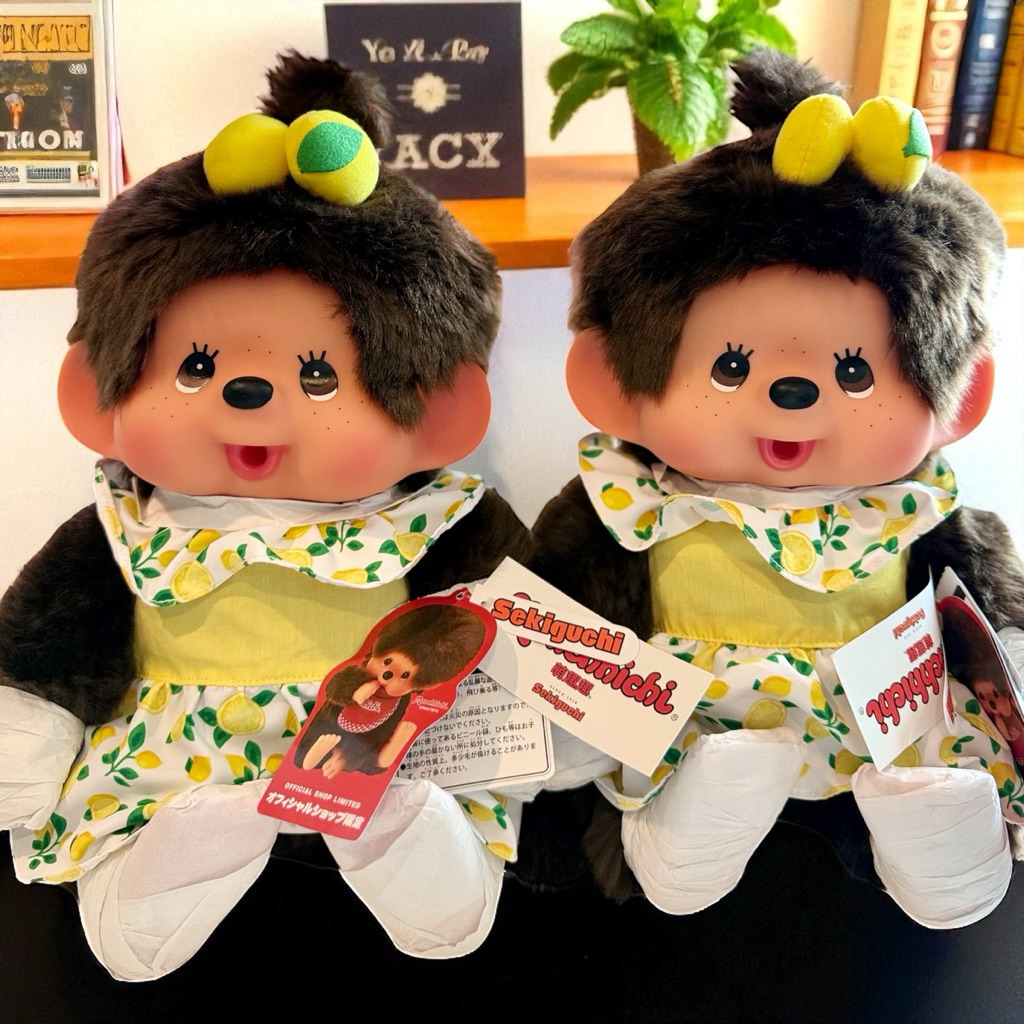 [พร้อมส่ง]🌟ใช้โค้ดลด🌟 Monchhichi Lemon Farm🍋 ตุ๊กตาไซส์ L ท่านั่ง 🍋 ...