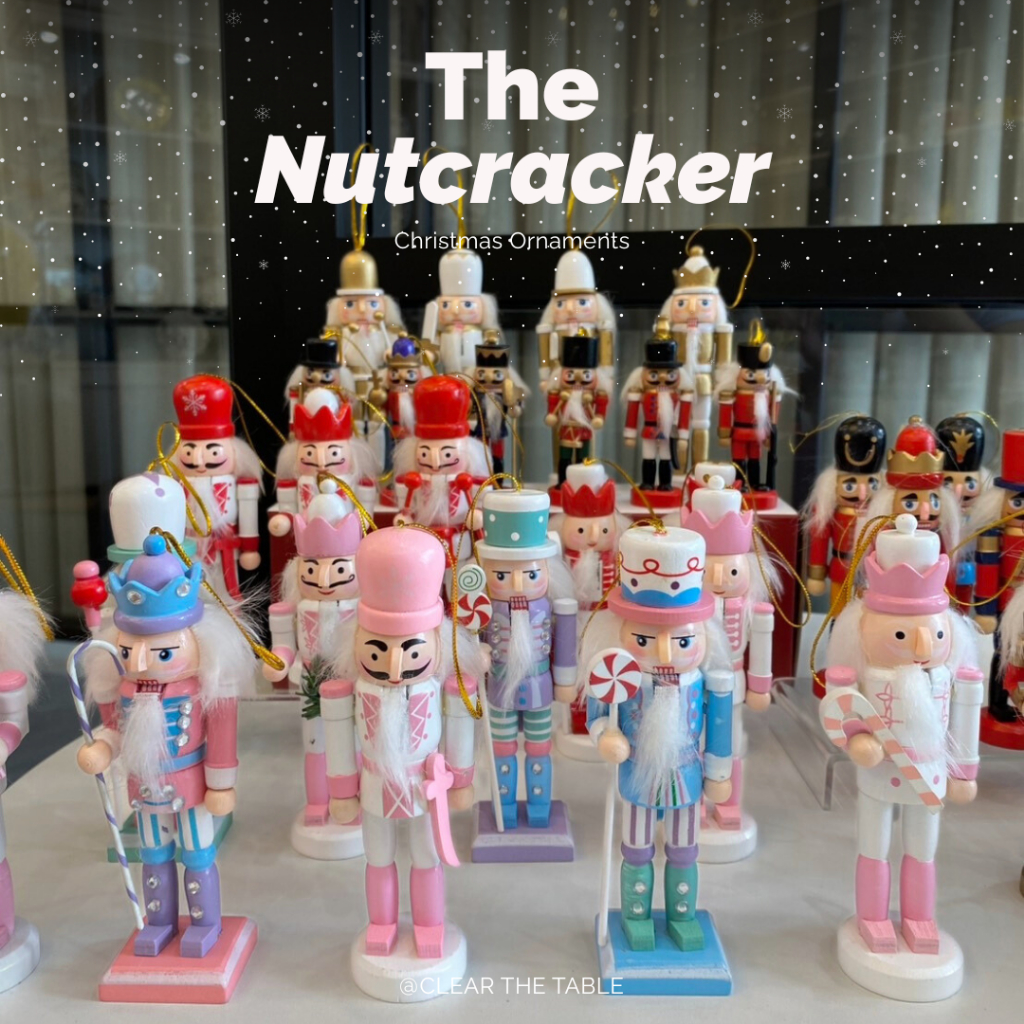 Clear The Table // พร้อมส่ง Nutcracker Ornament | Shopee Thailand