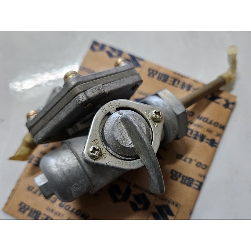 ก็อกน้ำมัน แท้ใหม่ญี่ปุ่น Suzuki T90 Wolf / T125 Stinger วูฟท์ | Shopee ...