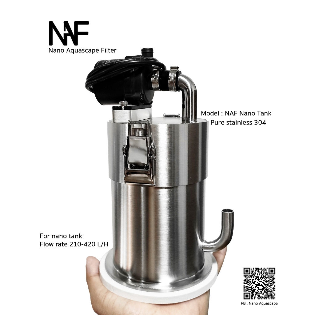 กรองตู้ปลา ตู้ไม้น้ำ สแตนเลสไซส์เล็ก NAF Nano Tank | Shopee Thailand