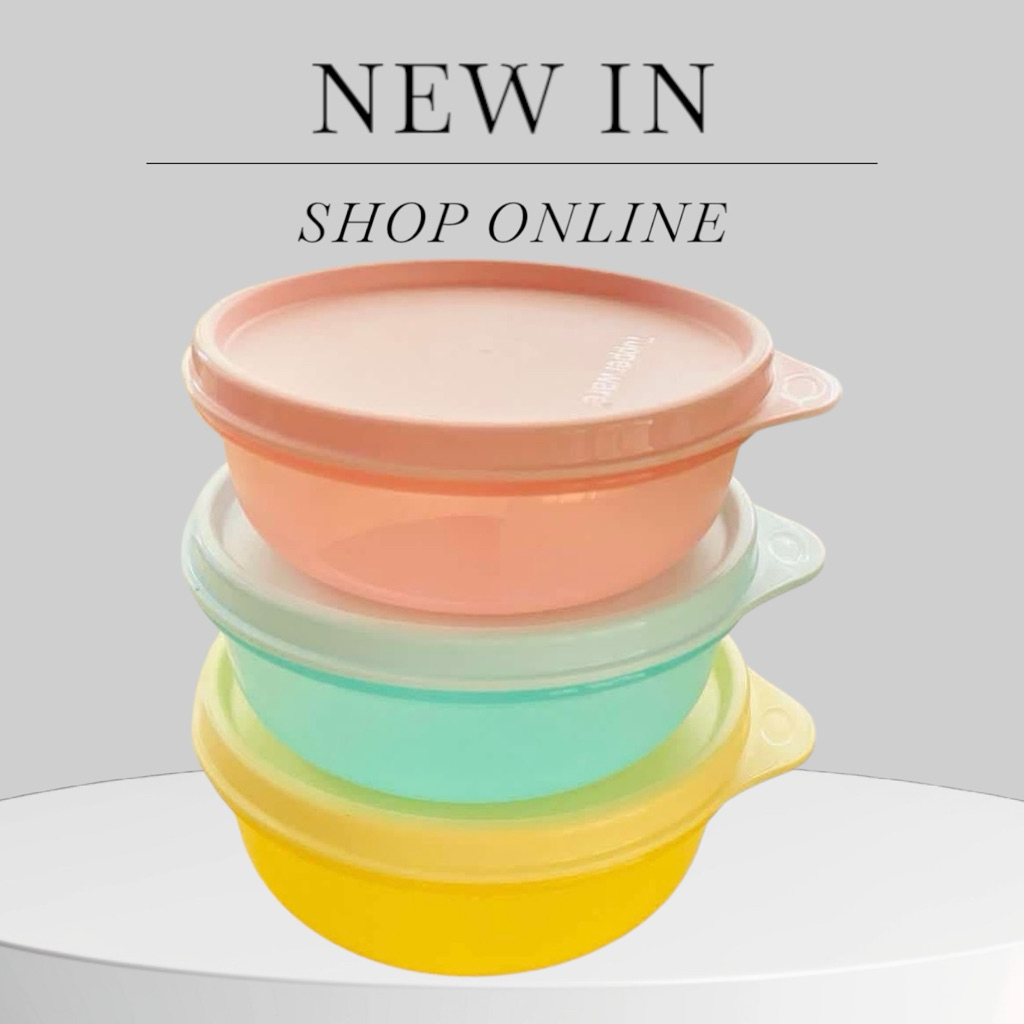 Tupperware รุ่น modular round 300 ml. หลานสาวโคมสลัด | Shopee Thailand