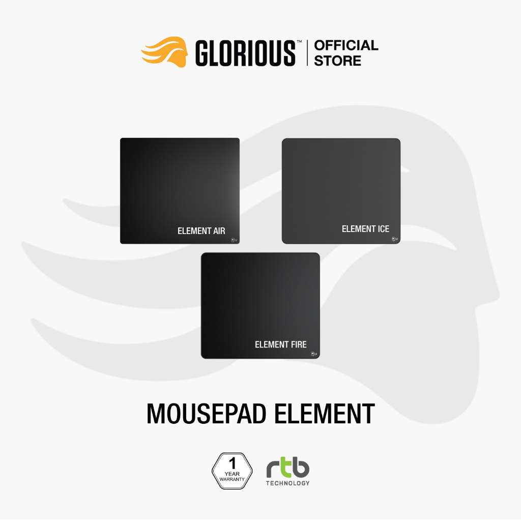 Glorious Elements แผ่นรองเมาส์เกมมิ่ง Gaming Mouse Pads | Shopee Thailand
