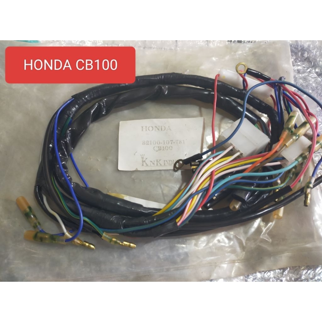 ฮอนด้า ชุดสายไฟ ,สายไฟชุด ,สายไฟ Honda CB100 | Shopee Thailand