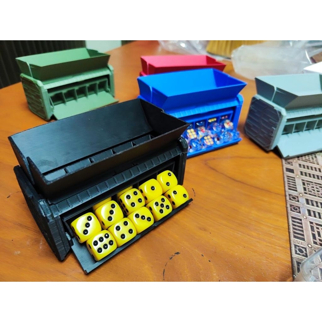 Rapid Fire Dicebox Quick Dice sorter กล่องช่วยนับลูกเต๋า เรียบเต๋าให้ ...