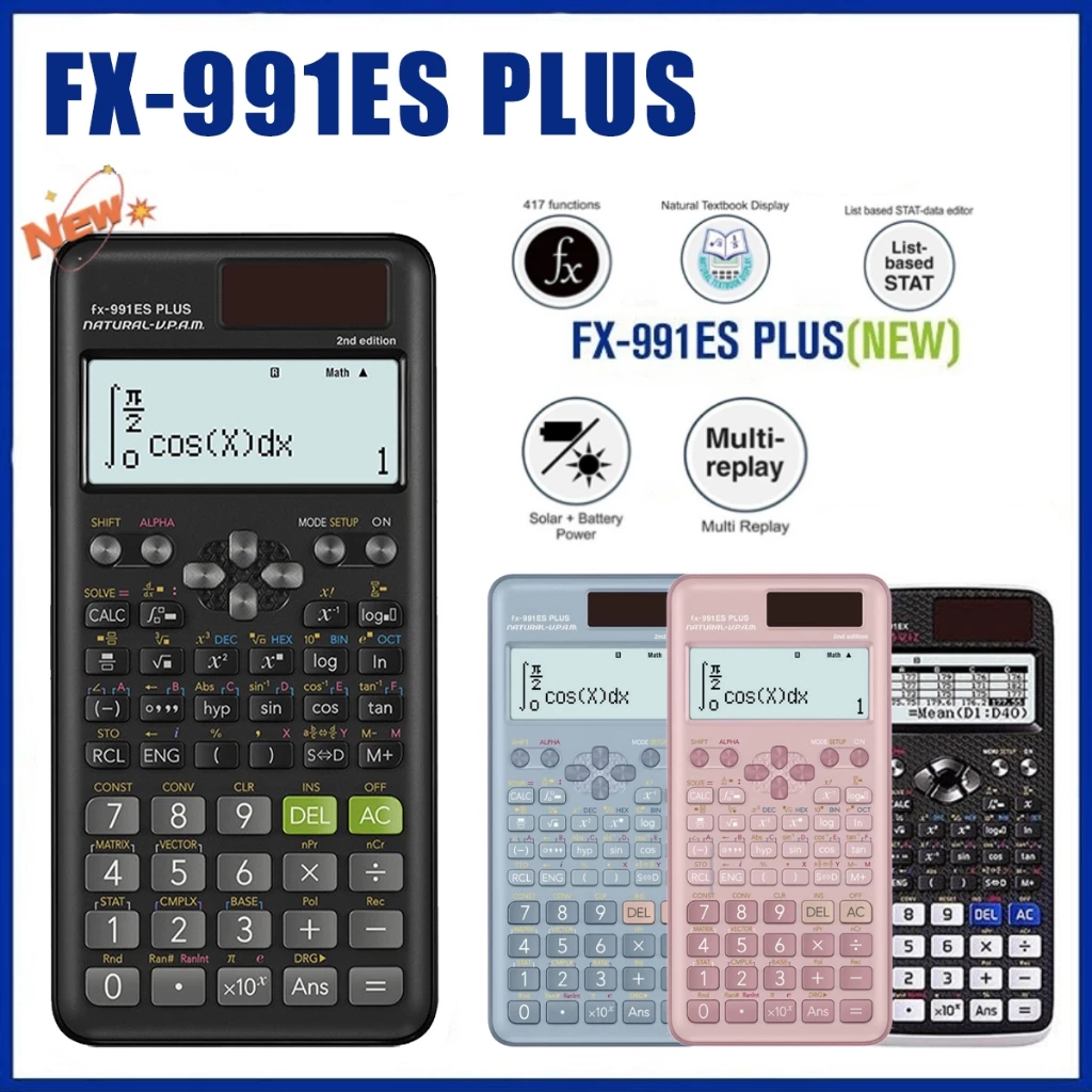 COD Scientific Calculator Latest Generation calculator Solar portable ...